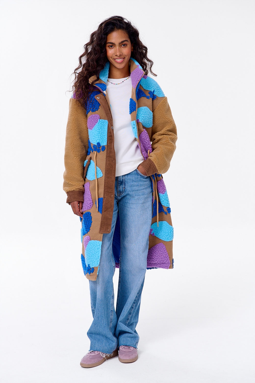 Płaszcz Teddy Berry Bloom – NAOKO-STORE.pl